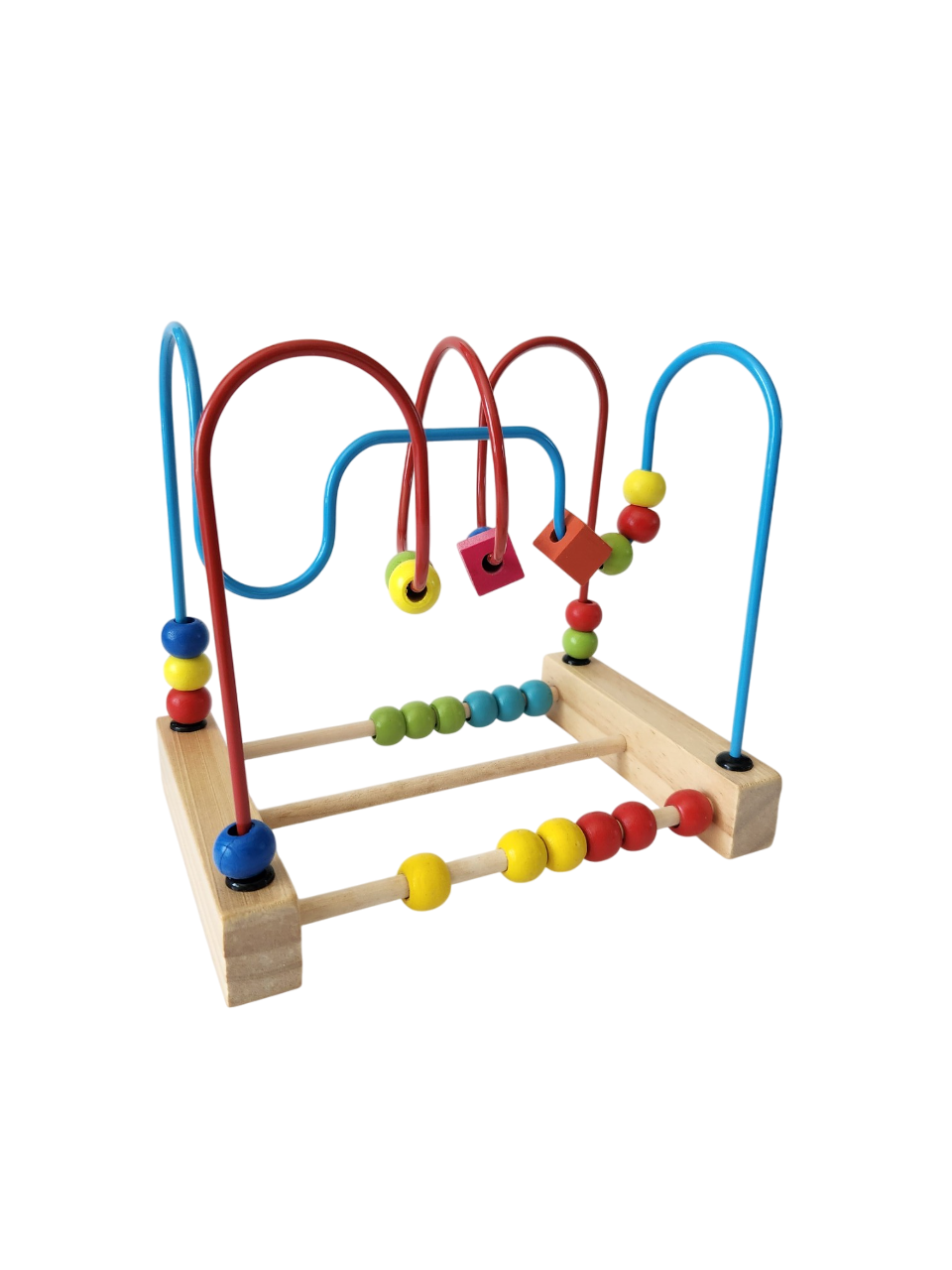 Laberinto de Madera con Pelotitas de Colores – Aprendizaje y Diversión ...